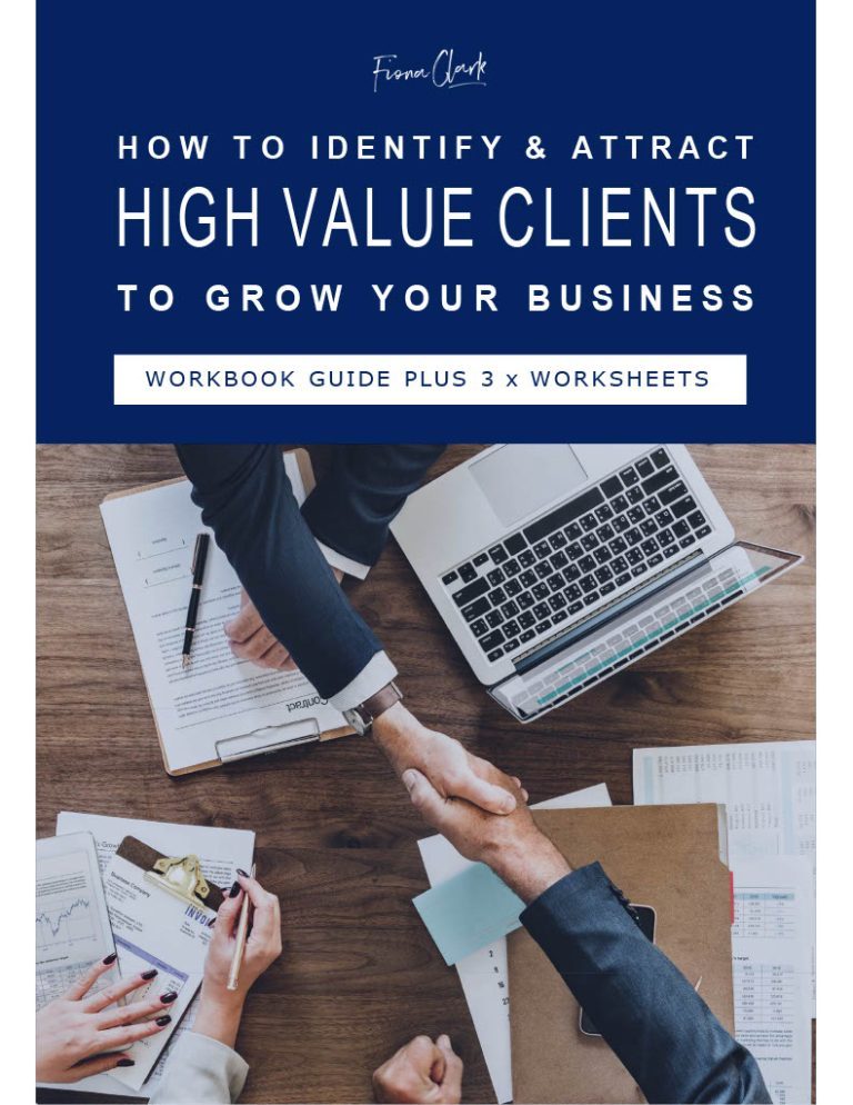 High Value Clients – FREE Workbook